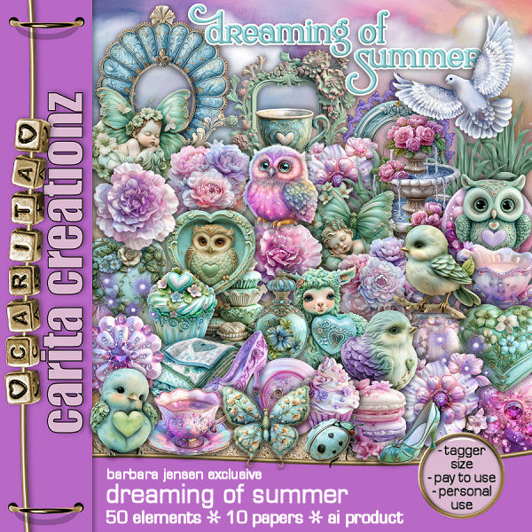 CC New Exclusive Kit Dreaming Of Summer – Barbara Jensen Tubes