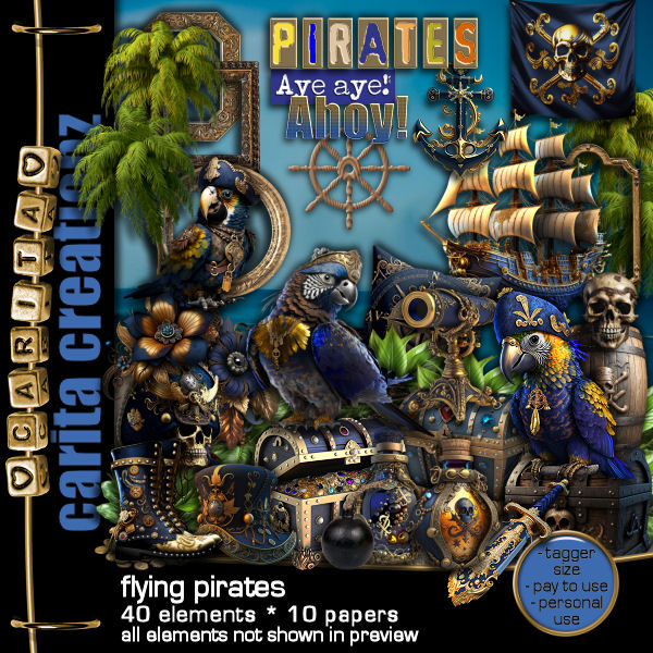 NEW Exclusive CC Flying Pirate – Barbara Jensen Tubes