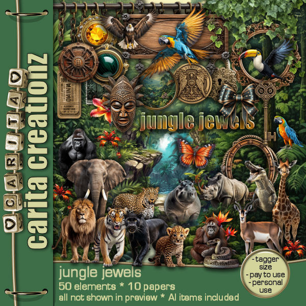 NEW Exclusive CC Jungle Jewels – Barbara Jensen Tubes